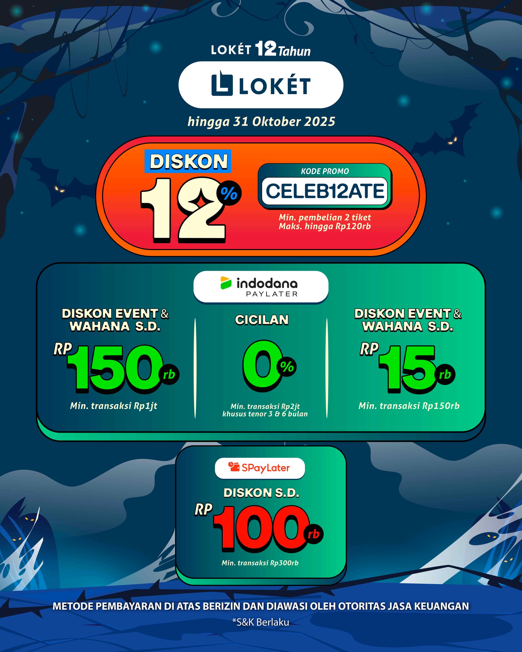 Ke Event Tanpa Bokek? Buruan Serbu Promo Seru LOKET HITZ!