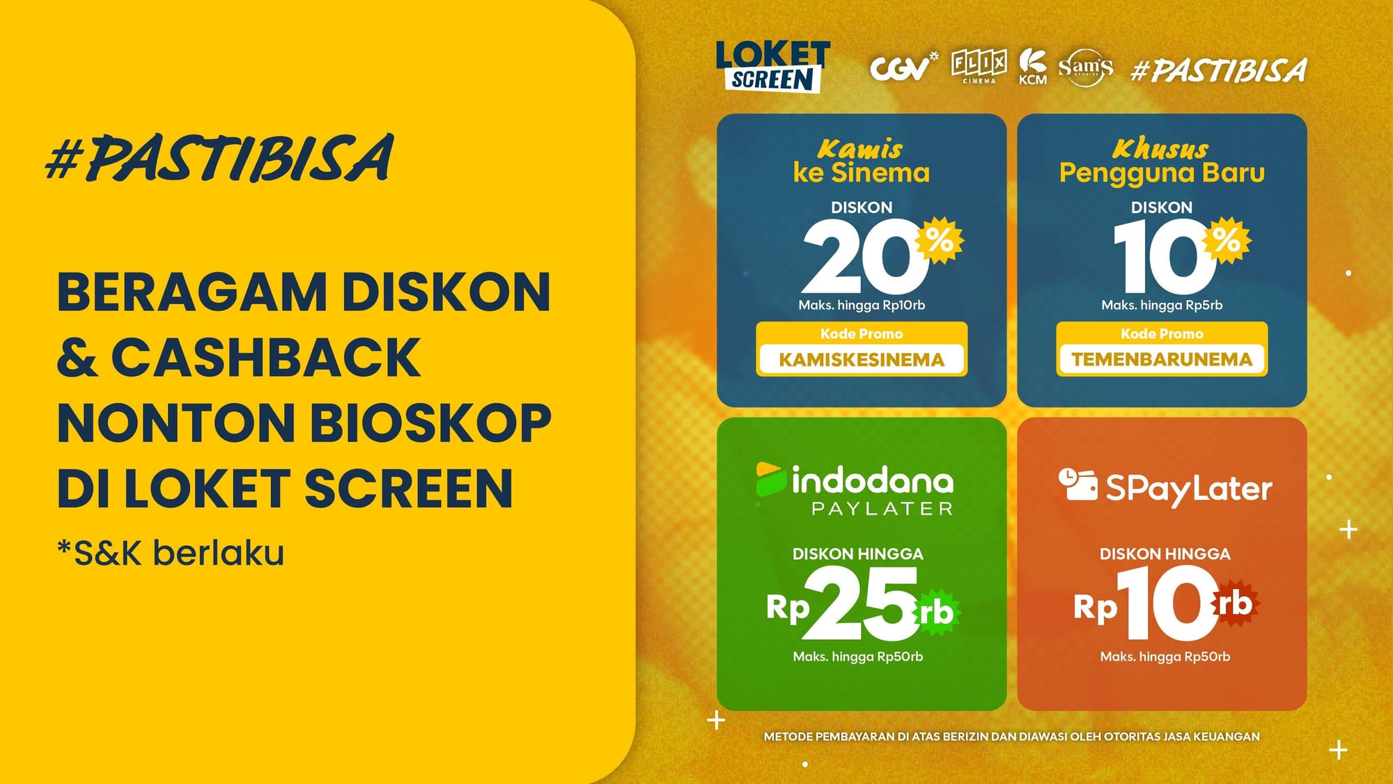 Ke Event Tanpa Bokek? Buruan Serbu Promo Seru LOKET HITZ!