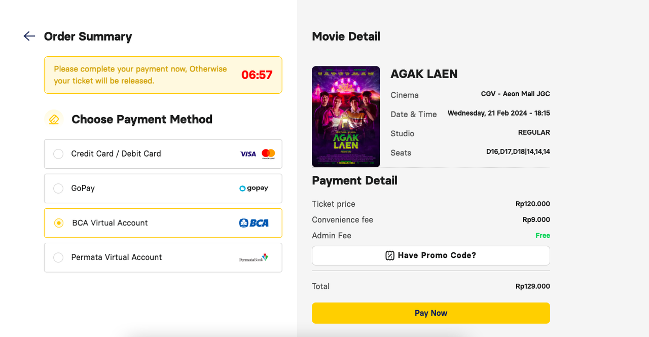Cara Pakai Kode Promo di LOKET Screen, Mudah! - LOKET.COM