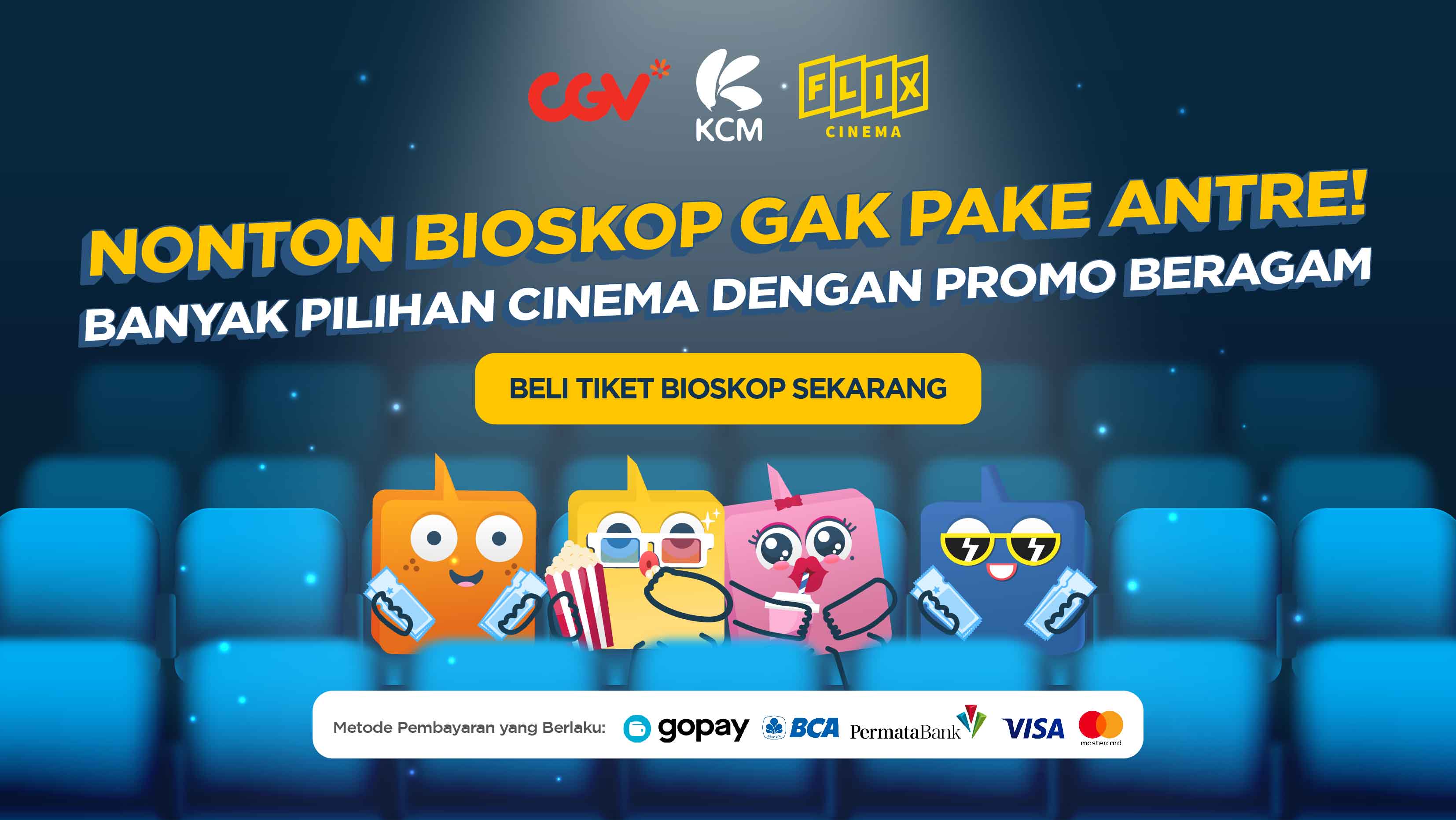 LOKET Screen: Pesan Tiket Bioskop Gak Pakai Antre