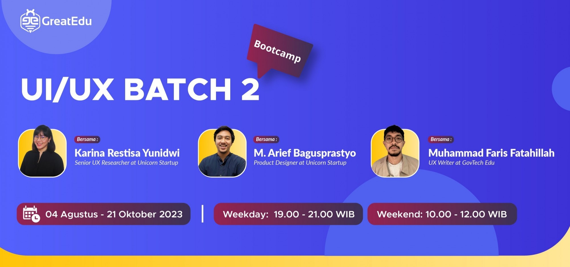 Beli Tiket Bootcamp UI/UX Batch 2