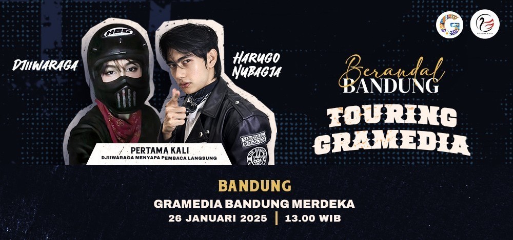 Tiket Berandal Bandung Touring Gramedia (Bandung) | Beli Online di ...