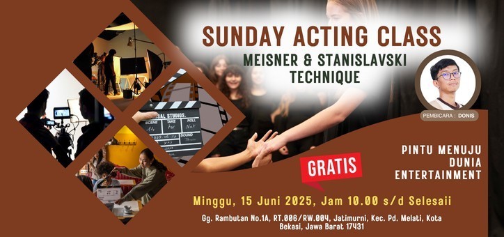 Tiket KELAS AKTING GRATIS - AGENCY ARTIS INDONESIA | Beli Online di ...