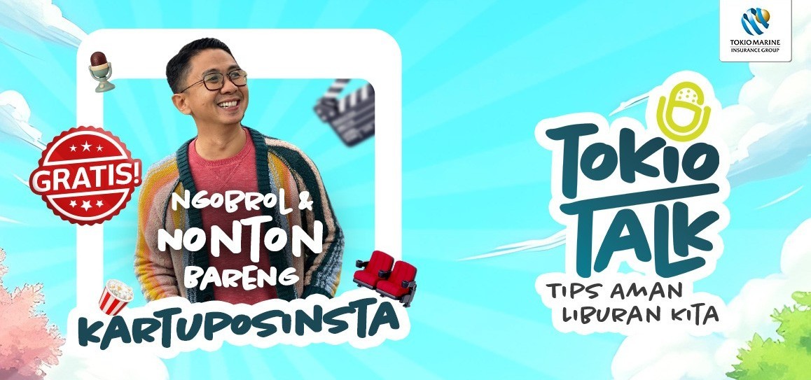 Tiket TokioTalk - Ngobrol & Nonton Bareng Kartuposinsta | Beli Online ...