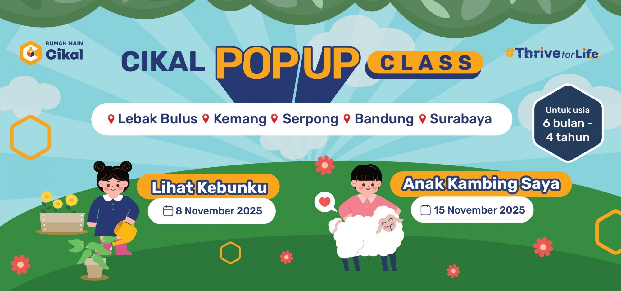 Tiket Cikal Pop Up Class - 08 November 2025 - Kemang | Beli Online di ...