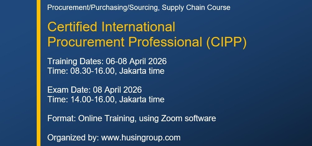 Tiket Certified International Procurement Professional (CIPP) | Beli ...