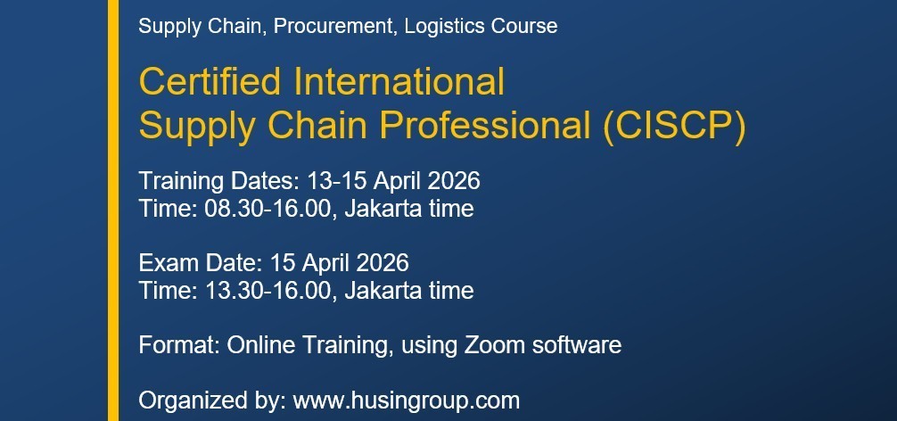 Tiket Certified International Supply Chain Professional (CISCP) | Beli ...