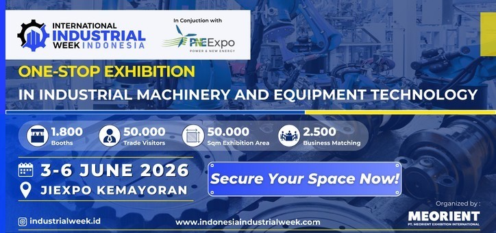 Tiket International Industrial Week Indonesia 2026 | Beli Online di ...